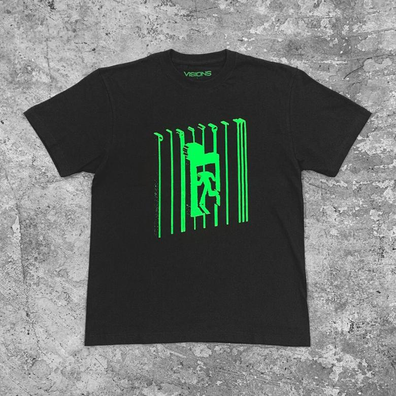 IPPI VISIONS - platform “Shelter” T BLACK Size:M | NEWTONE RECORDS